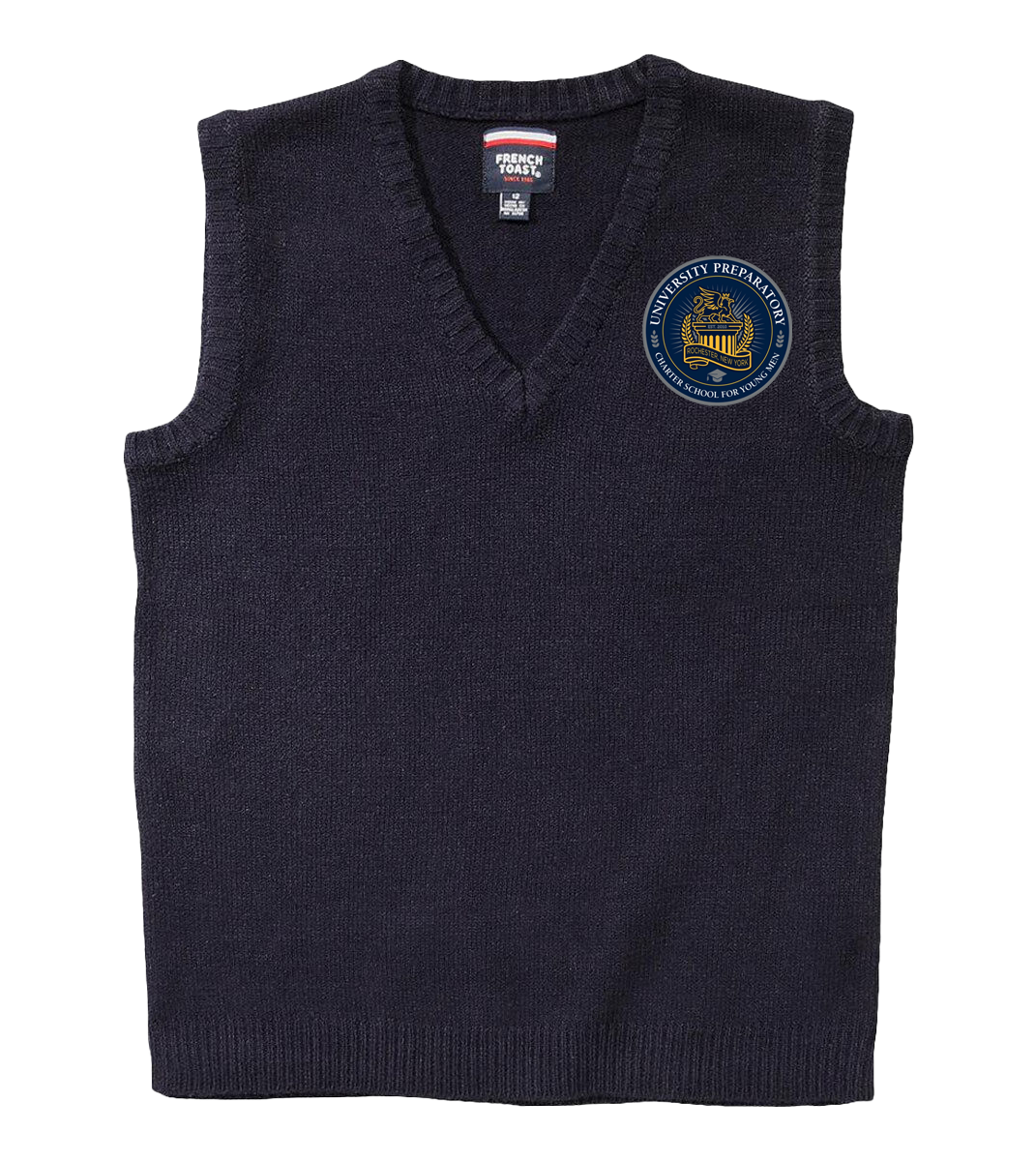 Vest, Navy Cardigan Sweater. University Preparatory Charter School for ...