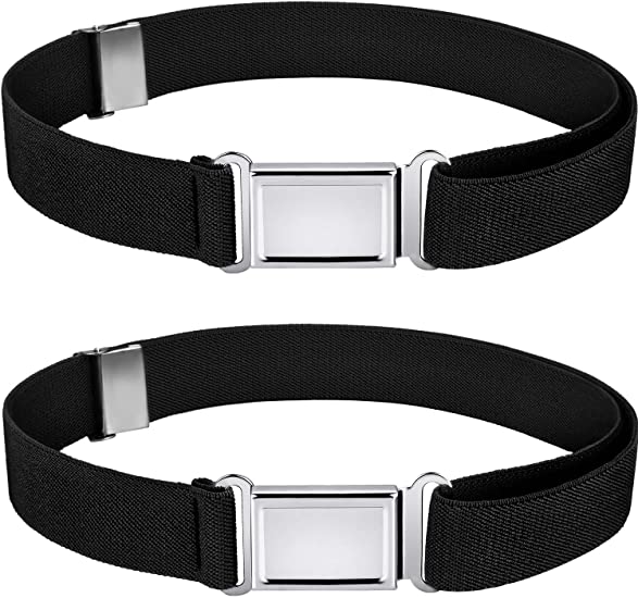 Belt, Magnetic Clasp One Size Fits All 2 pk | Family Uniforms